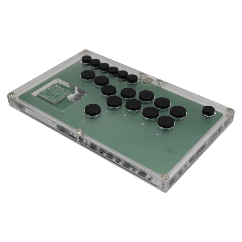FightBox B1-PS5 Ultra-Thin All Buttons Leverless-Style Arcade Game Controller For PS5/PS4/PS3/PC Hot-Swap Cherry MX