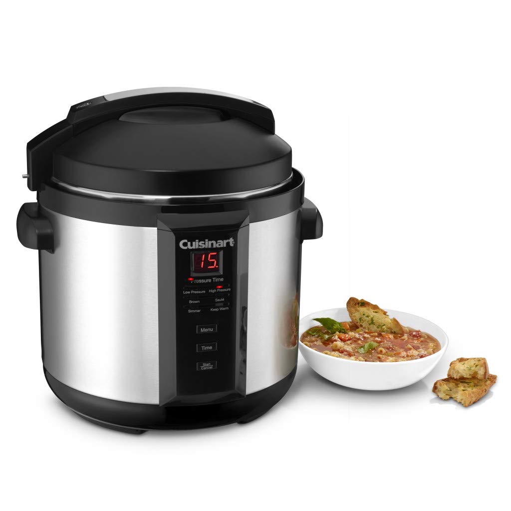 Cuisinart CPC-600N1 6-Quart Electric Pressure Cooker, Silver