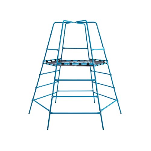 TP Toys Explorer 2 Climbing Set Jungle Gym with Platform and Tent, Blue, 850