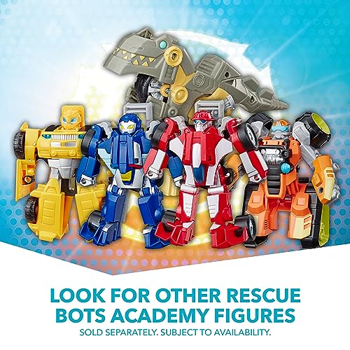 Transformers Playskool Heroes Rescue Bots Academy Road Rescue Team Trailer 4-Pack Converting Toy