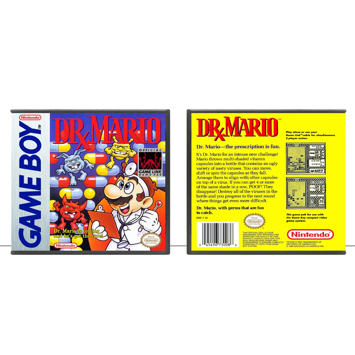 Dr. Mario | (GB) Game Boy - Game Case Only - No Game
