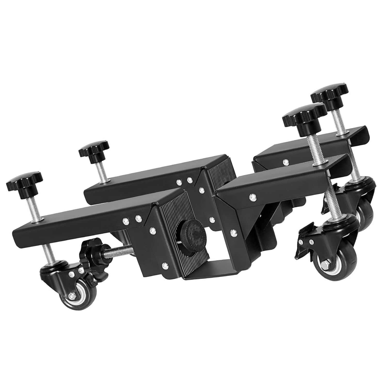Door Board Dolly Sturdy Adjustable Panel Mover Cart with Rotating Wheels 2Pcs, for Thick Doors