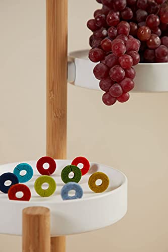 Graf Lantz Wine-Ote's Wine Glass Identifier - 7 Piece - Round 100% Merino Wool - Eliminate Unknown Glass Syndrome - Joy