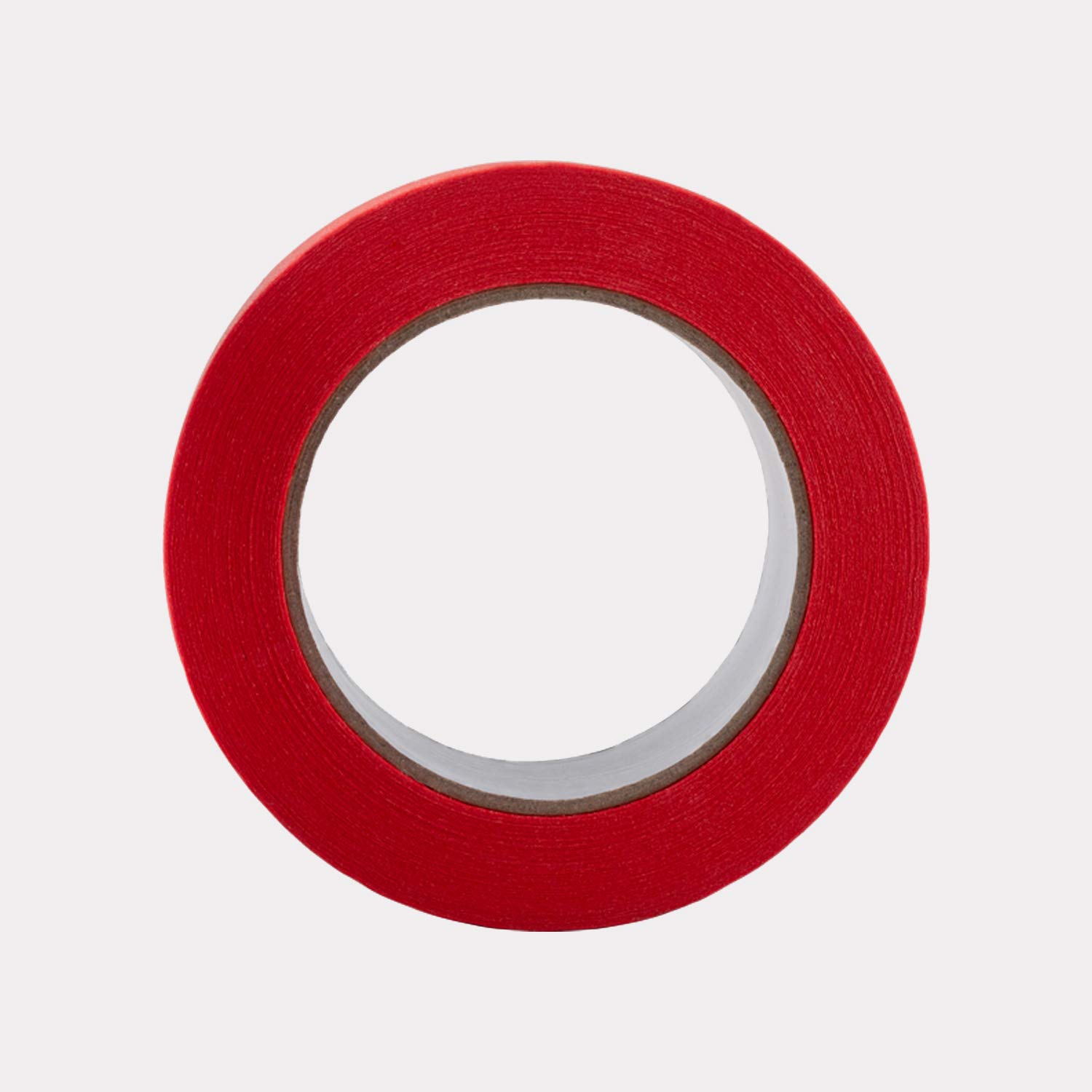 Lichamp Wide Red Painters Tape 2 inches, 1pc Medium Adhesive Red Masking Tape, 1.95 inches x 55 Yards