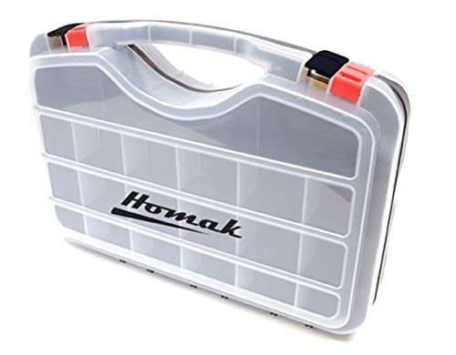 Homak Double Sided Plastic Organizer, HA01423075