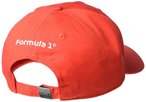 Unisex Formula 1 F1 Tech Collection Large Logo Baseball Cap, Red, One size
