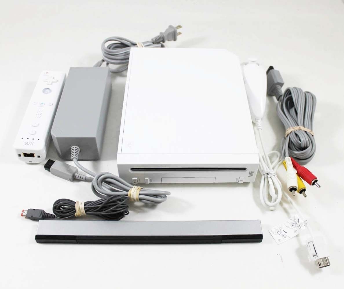 Nintendo Wii System - White, Great Condition Everything Included