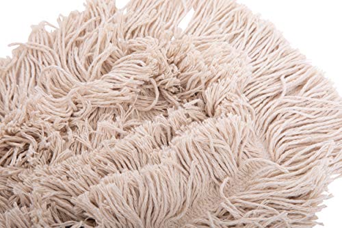 Fuller Brush Dry Mop - Commercial Floor Dusting & Mopping Cleaner - Washable Head For Drying & Dusting Kitchen & Bathroom Floors