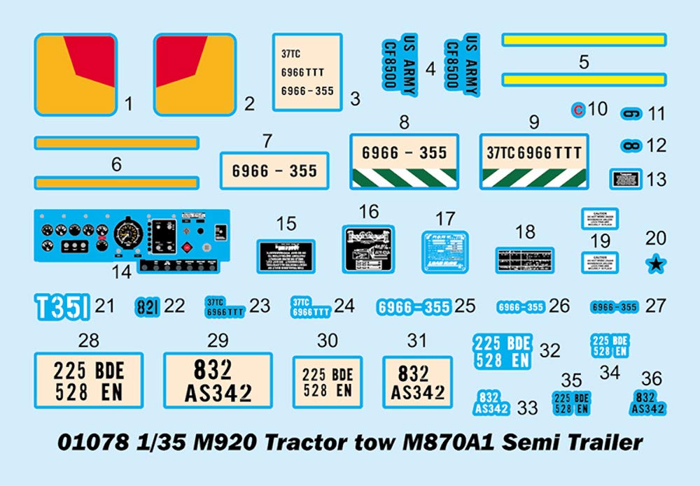 Trumpeter TRU01078 Plastic Model kit, Various