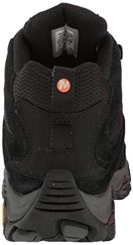 Merrell Men's Moab 3 Mid Hiking Boot, Black Night, 10