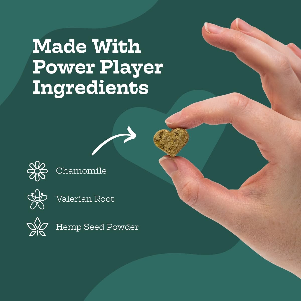 Moe’s Hemp Calming Chews for Dogs - Helps Aid with Storms, Fireworks, Chewing, Barking, Travel, Stress, Anxiety & Separation Anxiety - Tryptophan + Chamomile - Made in The USA - (Chicken)
