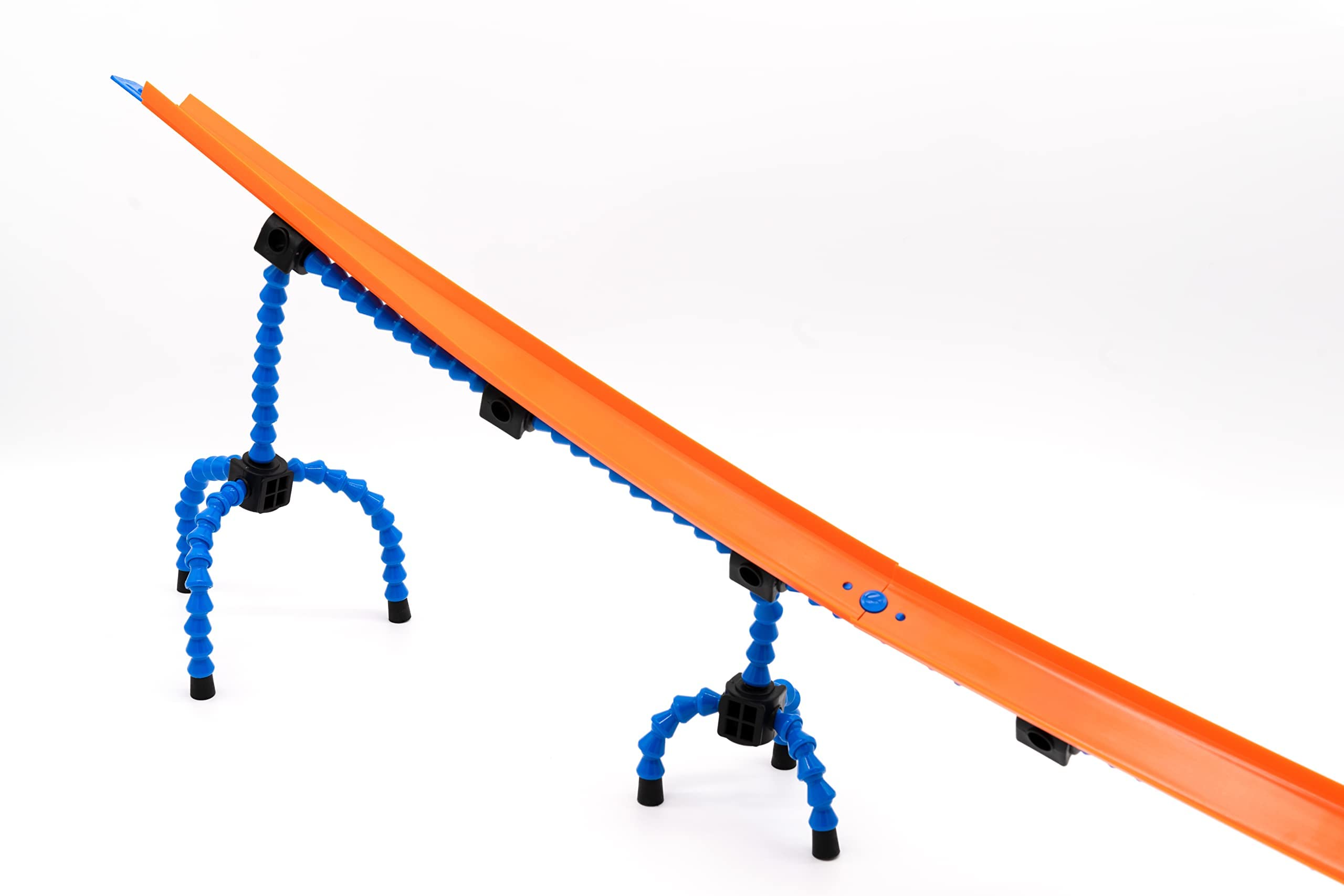 Trackipede Big Bag Building Set - Compatible with Hot Wheels Track and Playsets, Creative Track Building Attachment