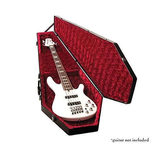 COFFIN CASES Model B-195 Bass Guitar Case