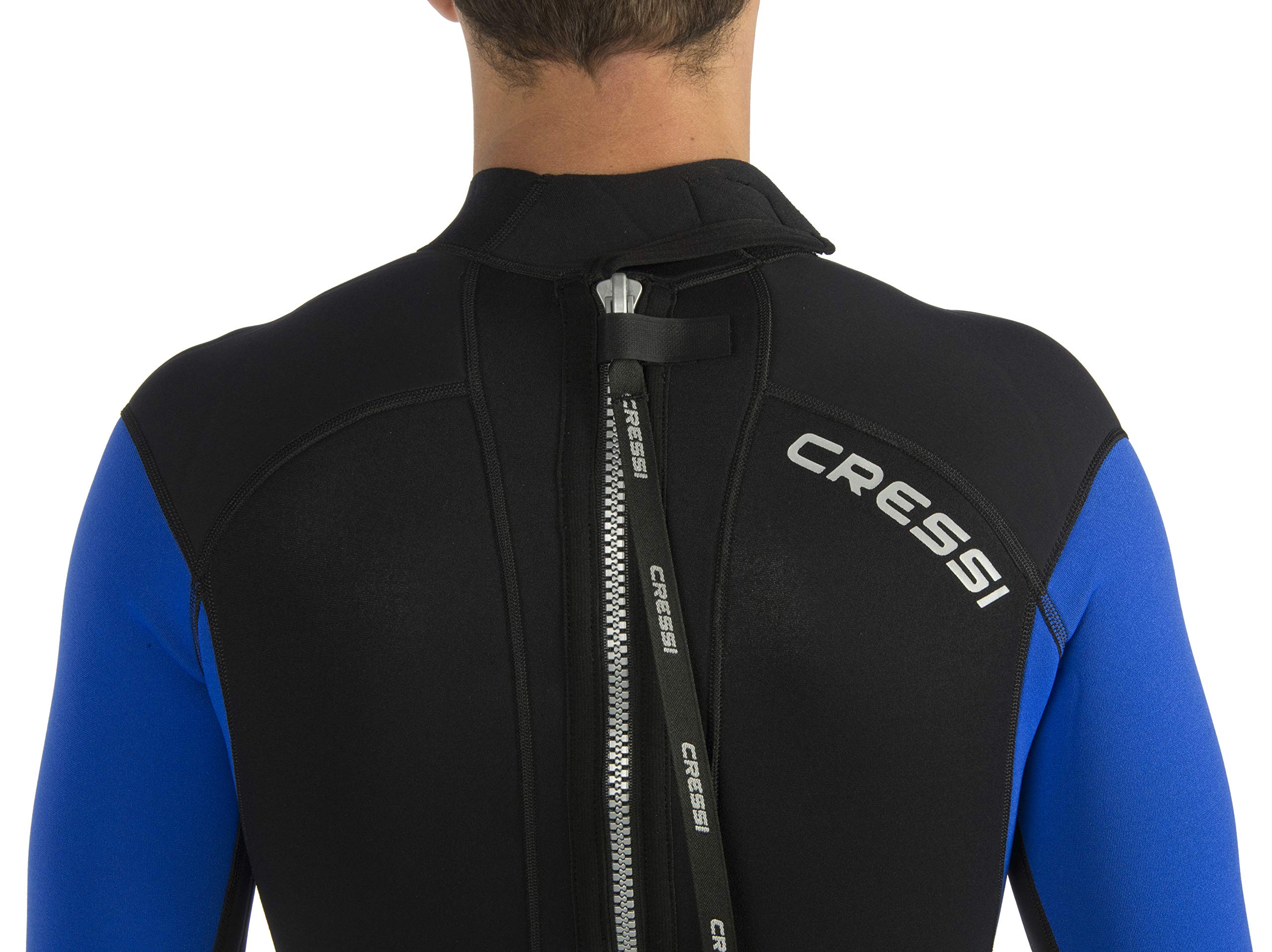 Cressi Morea - Mens Wetsuit Full 3mm, in Premium High Stretch Neoprene (L/4)