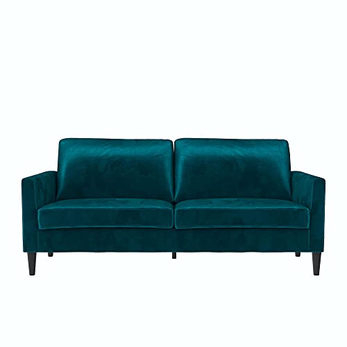Mr. Kate Winston Sofa with Pocket Coils, Green Velvet