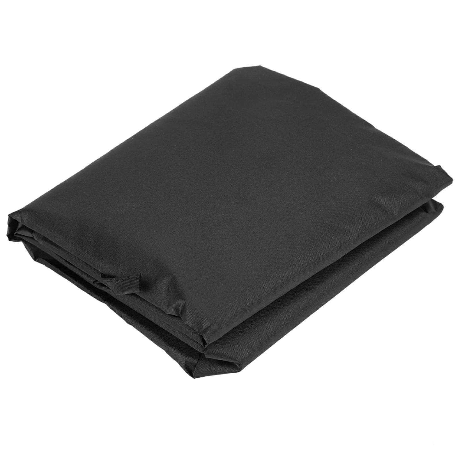 Outdoor Swing 3 Seater Swing Chair Waterproof Swing Seat Pads Replacement for Patio Garden Yard(Black).