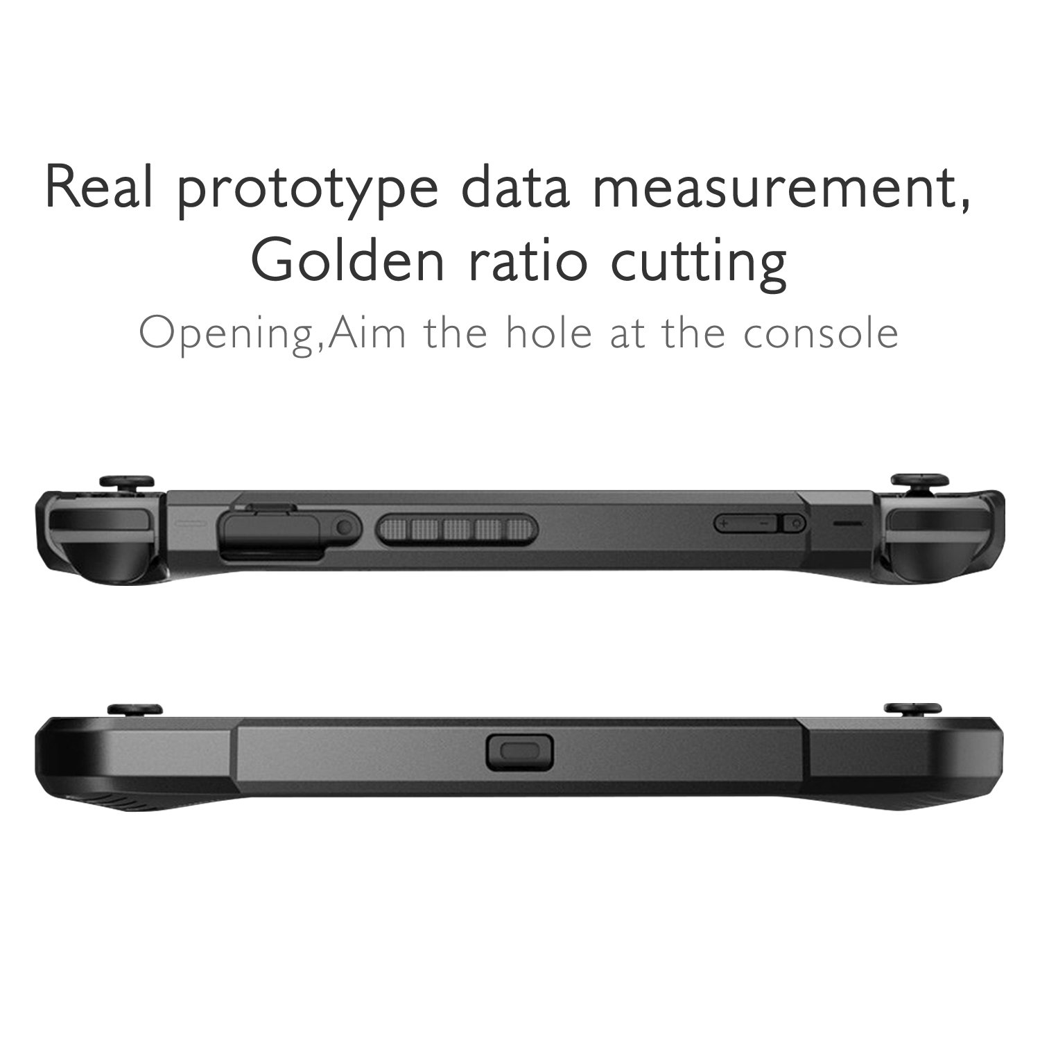 Compatible with Nintendo Switch Case with Screen Protector,AISITIN TPU Protective Heavy Duty Cover Case for Nintendo Switch with Shock-Absorption and Anti-Scratch (Black)