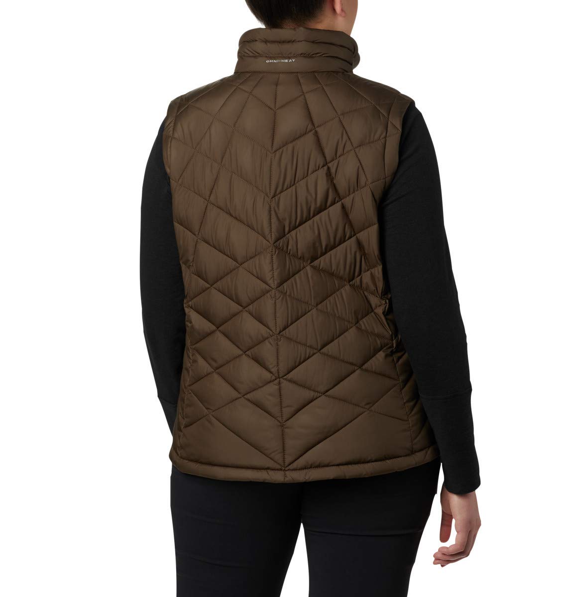 Columbia Women's Heavenly Water Resistant Insulated Vest Olive Green