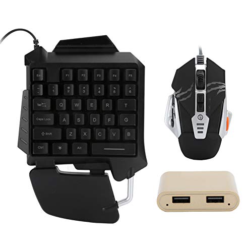 Dpofirs Mobile Gamepad Adapter, Equipment Game Accessory Gamepad Keyboard Mouse