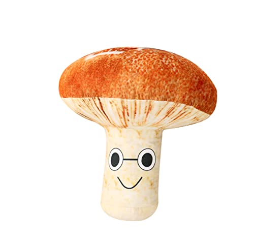 Ichesun 3D Creative Vivid Mushroom Pillow Gift Plush Throw Pillow (7"(Small Size/18cm))