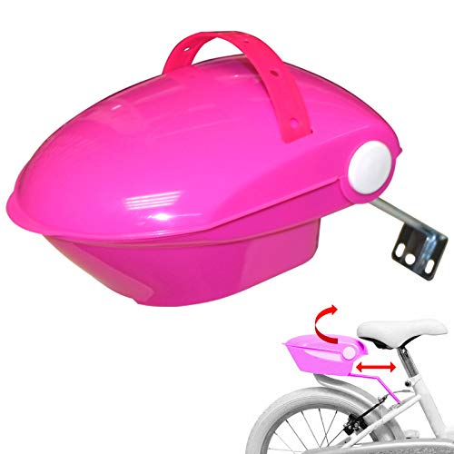 cyclingcolors TOP CASE Doll Bike SEAT Holder for Girl Bike Pink Universal Fixing System Toy