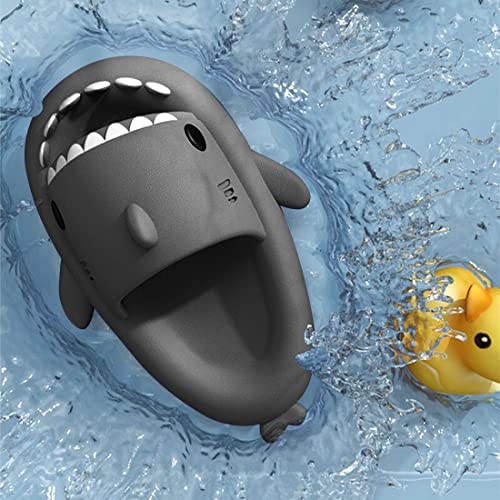 Metogo Cloud Shark Slides Non-Slip Open Toe Slippers Kids Cute Lightweight EVA Sandals