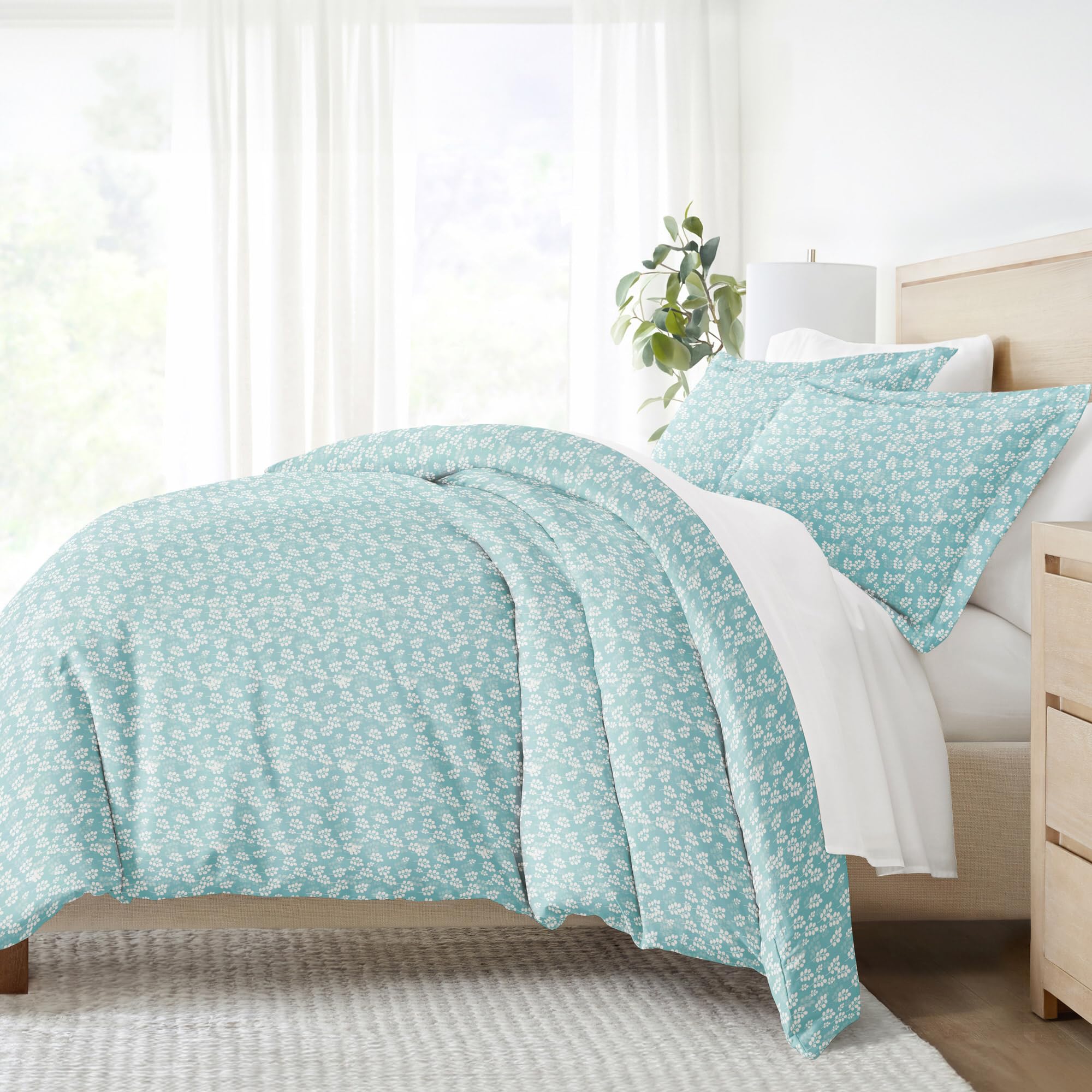 Linen Market Duvet Cover King Size - Experience Hotel-Like Comfort with Unparalleled Softness, Exquisite Prints & Solid Colors for a Dreamy Bedroom – King Duvet Cover Set with 2 Pillow Shams