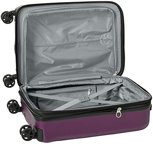 Samsonite Frontier Spinner Ladies Small Purple Polycarbonate Luggage Bag TSA Approved Q12050001