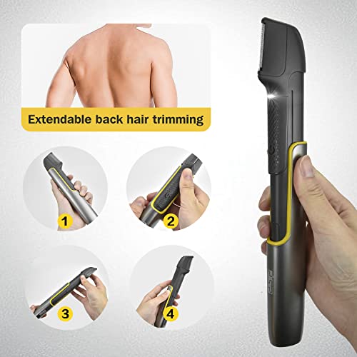 DSP Unisex Beard Trimmer - Waterproof, Cordless, and Compact for Men and Women