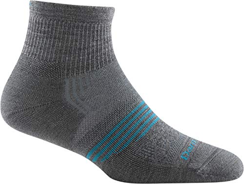 Darn Tough Vermont Element Quarter Lightweight with Cushion Gray MD (US 7.5-9.5)