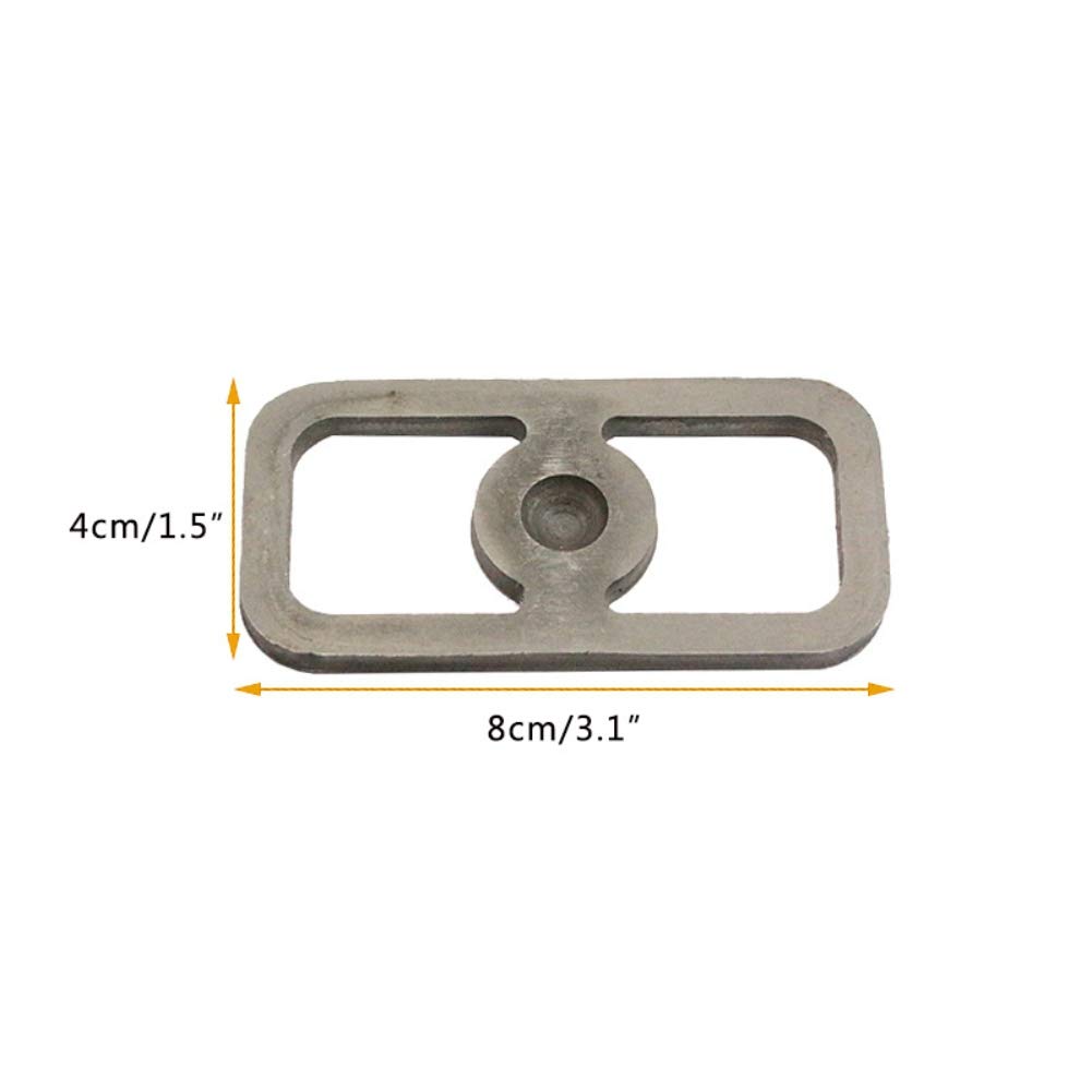 Useful Emergency Fire Starter Metal -Outdoor Camping Hiking Instant Survival Flint -Safety Durable Accessory -Camping Emergency Gear Carbon Steel Fire Striker(Without Stone)