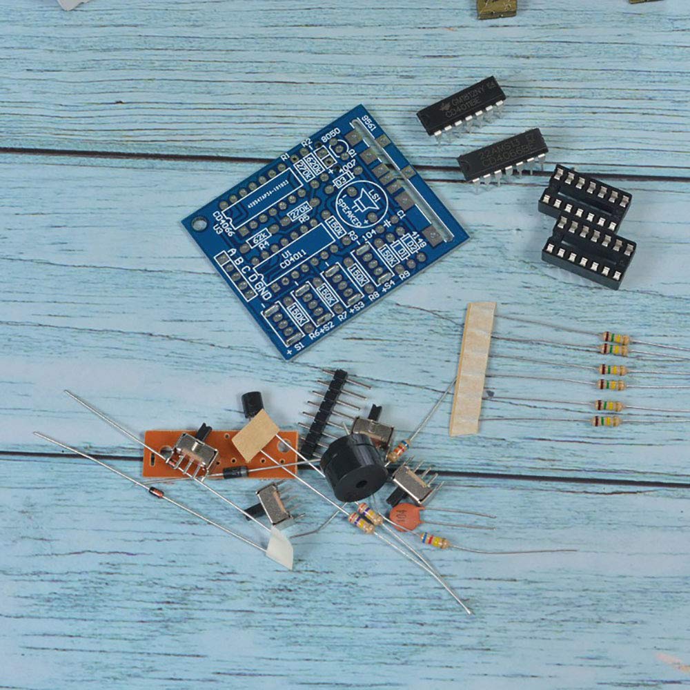 Comimark 2 Set Electronic 16 Music Sound Box DIY Kit Module Soldering Practice Learning Kits for Arduino