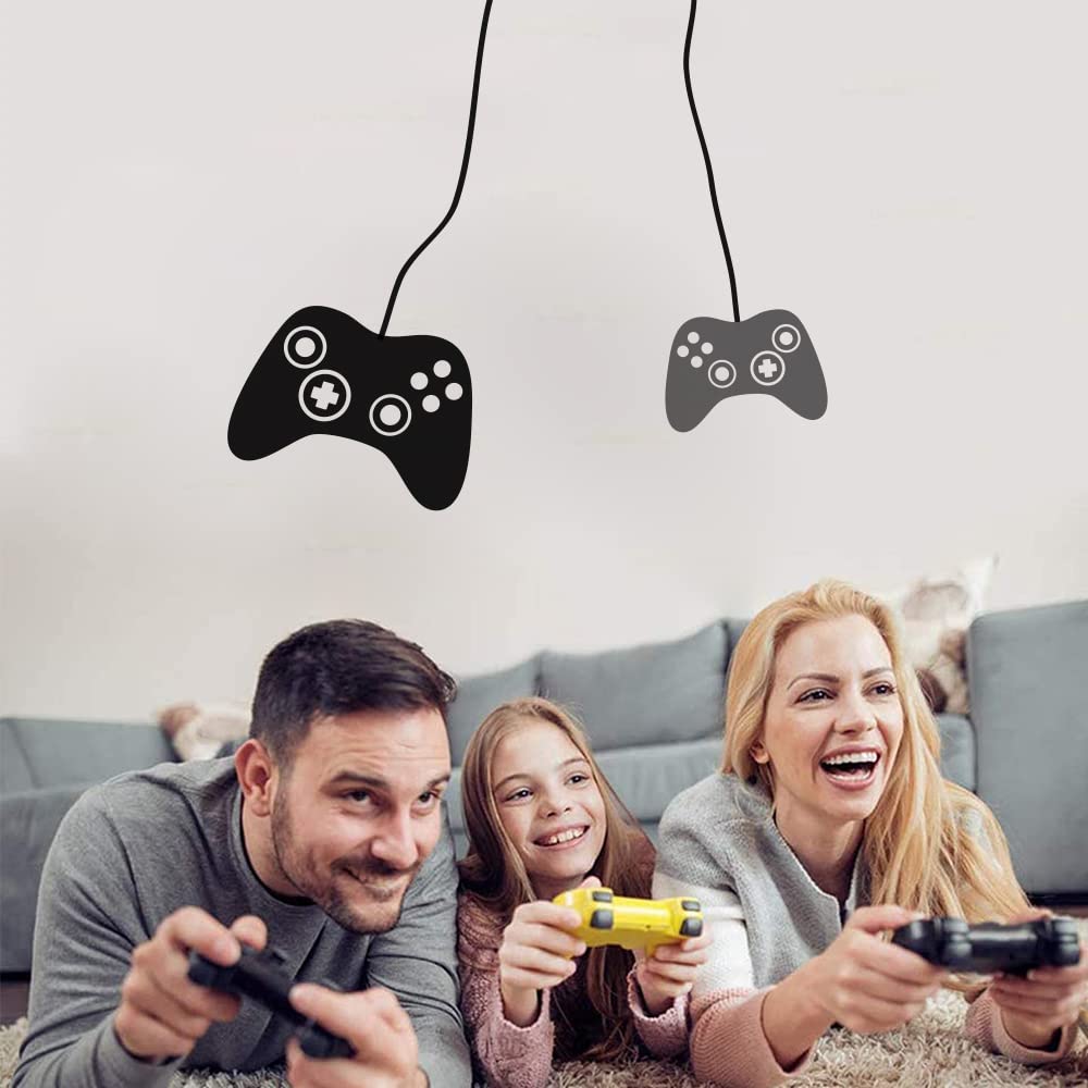 FlyWallD Game Controller Wall Decoration Boys Gamer Room Decals Gaming Peel and Stick Bedroom Video Decor Vinyl Art Stickers