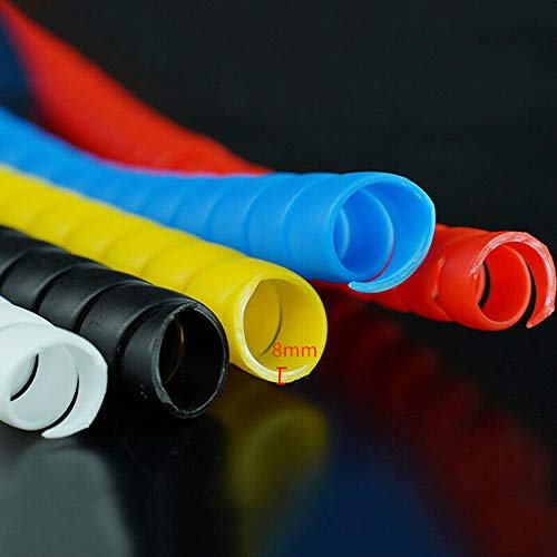 Chuancheng 4 Pack Silicone 3D Printed Protector Waterproof Accessory Kit for Xiaomi M365 / M365 Pro Electric Scooter Include 1 Dashboard Cover, 1 Anti-Collision Strip, 1 Line Pipe, 1 Hook Cover