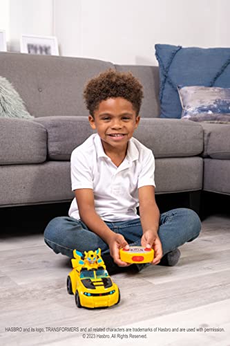 Transformers Rescue Bots Academy Bumblebee RC Radio Control Car, Toys for Kids and Adults