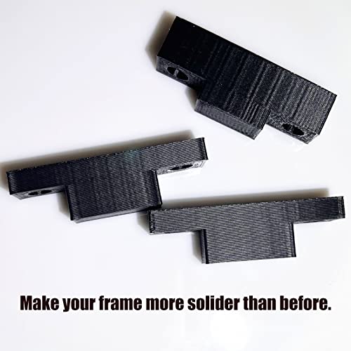 JILINWEI Frame Spacer for Alice, Top Spacer and 2 Side Spacer Mounting Kit for Haslab Ghostbusters Afterlife Proton Haslab Spengler Pack Black