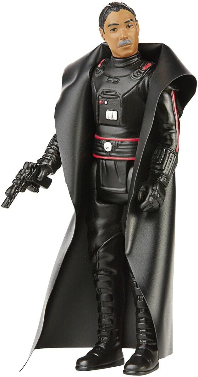 STAR WARS Retro Collection Moff Gideon Toy 3.75-Inch-Scale The Mandalorian Action Figure with Accessories, Toys for Kids Ages 4 and Up,F2024