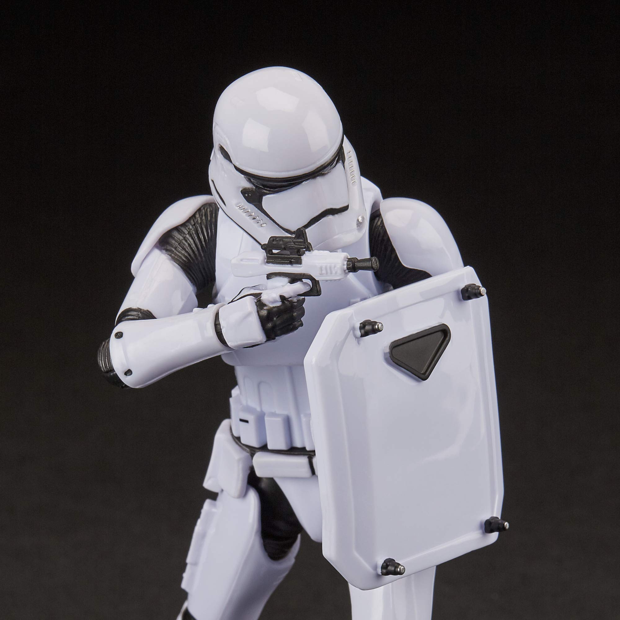 STAR WARS The Black Series First Order Stormtrooper Toy 6" Scale The Last Jedi Collectible Action Figure, 4 & Up
