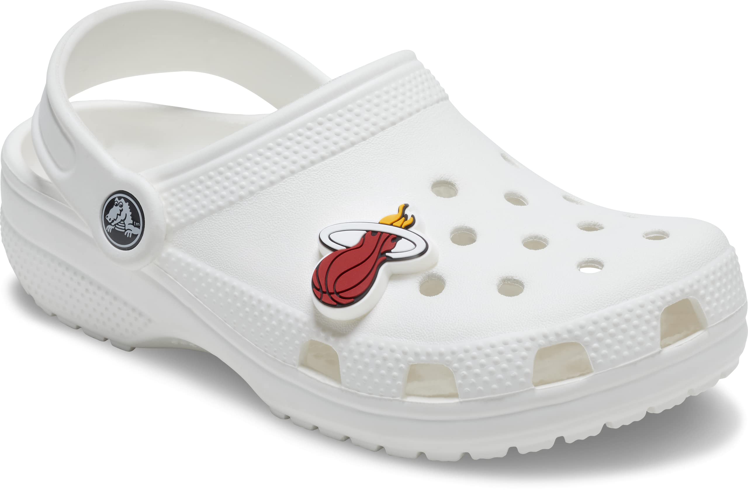 Crocs NBA Shoe Charms | Jibbitz, Miami Heat, One Size