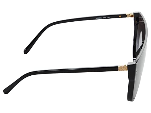 Michael Kors Woman Sunglasses Bio Black Frame, Grey Gradient Lenses, 0MM