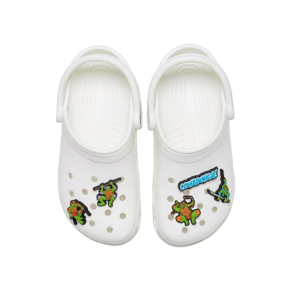Crocs Unisex's Jibbitz Shoe Teenage Mutant Ninja Turltes Multi Pack, Charms Characters, TMNT, 5 Pack