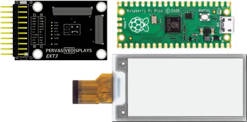 Pervasive Displays EPD Pico Kit (EPDK) with 2.66" EPD Color:B/W (Eink epaper Display)