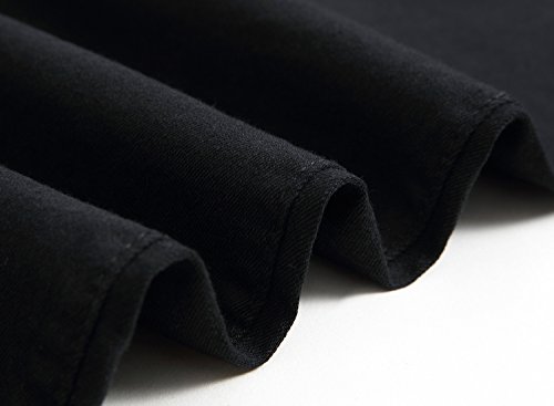 Men's Black Skinny Slim Fit Stretch Straight Leg Fashion Jeans Pants, 29W