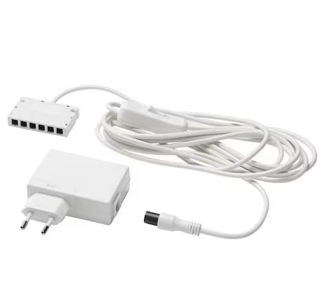 Ikea Ansluta LED Driver with Cord White 904.058.45 Size 19 W