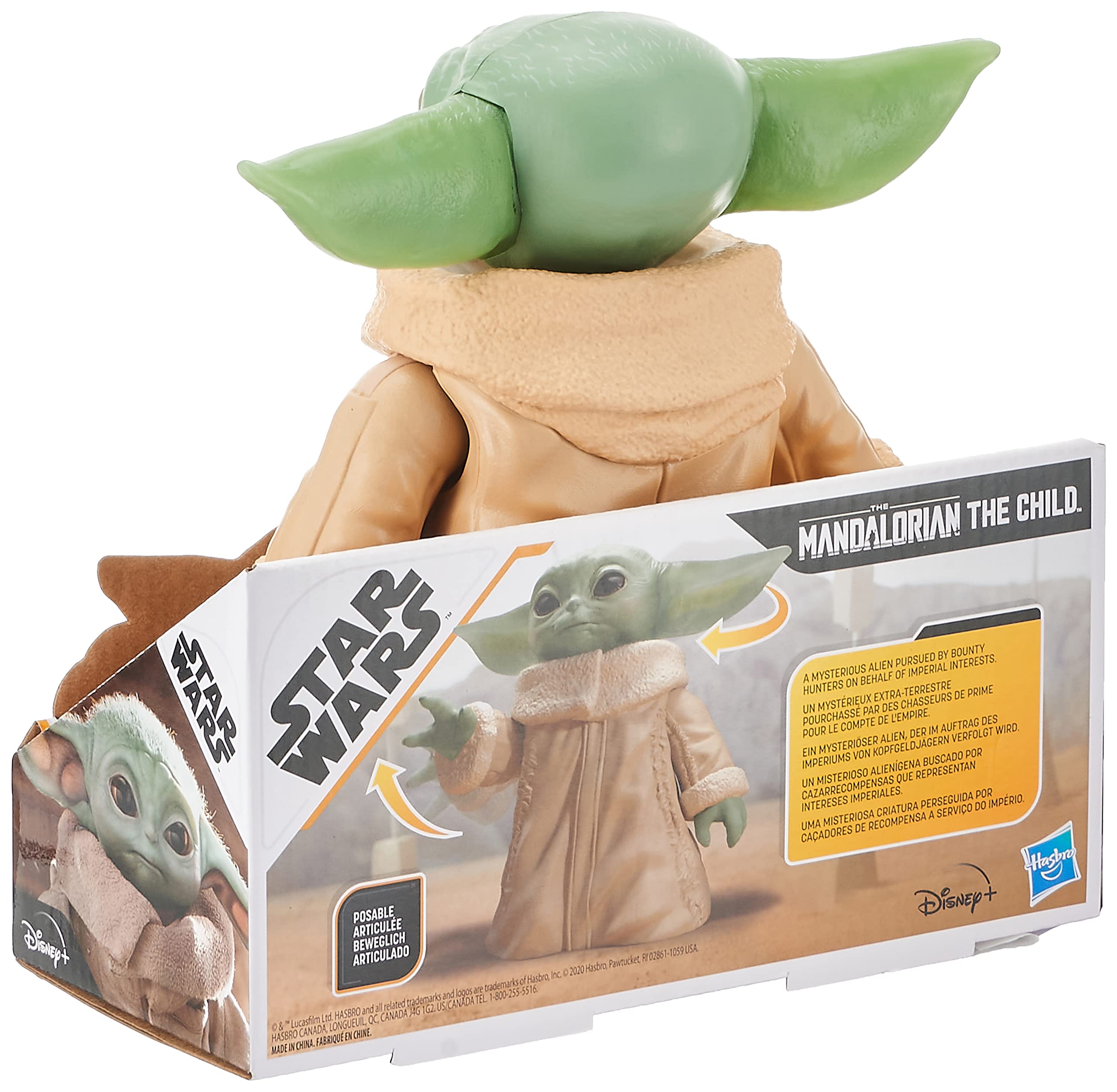 STAR WARS The Child Toy The Mandalorian 6.5-Inch Posable Action Figure, Toys for Kids Ages 4 and Up