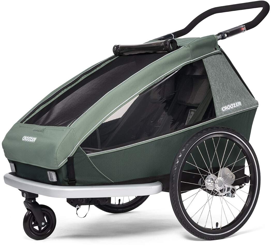 Croozer Unisex - Adult Vaaya Bicycle Trailer, Green, One Size