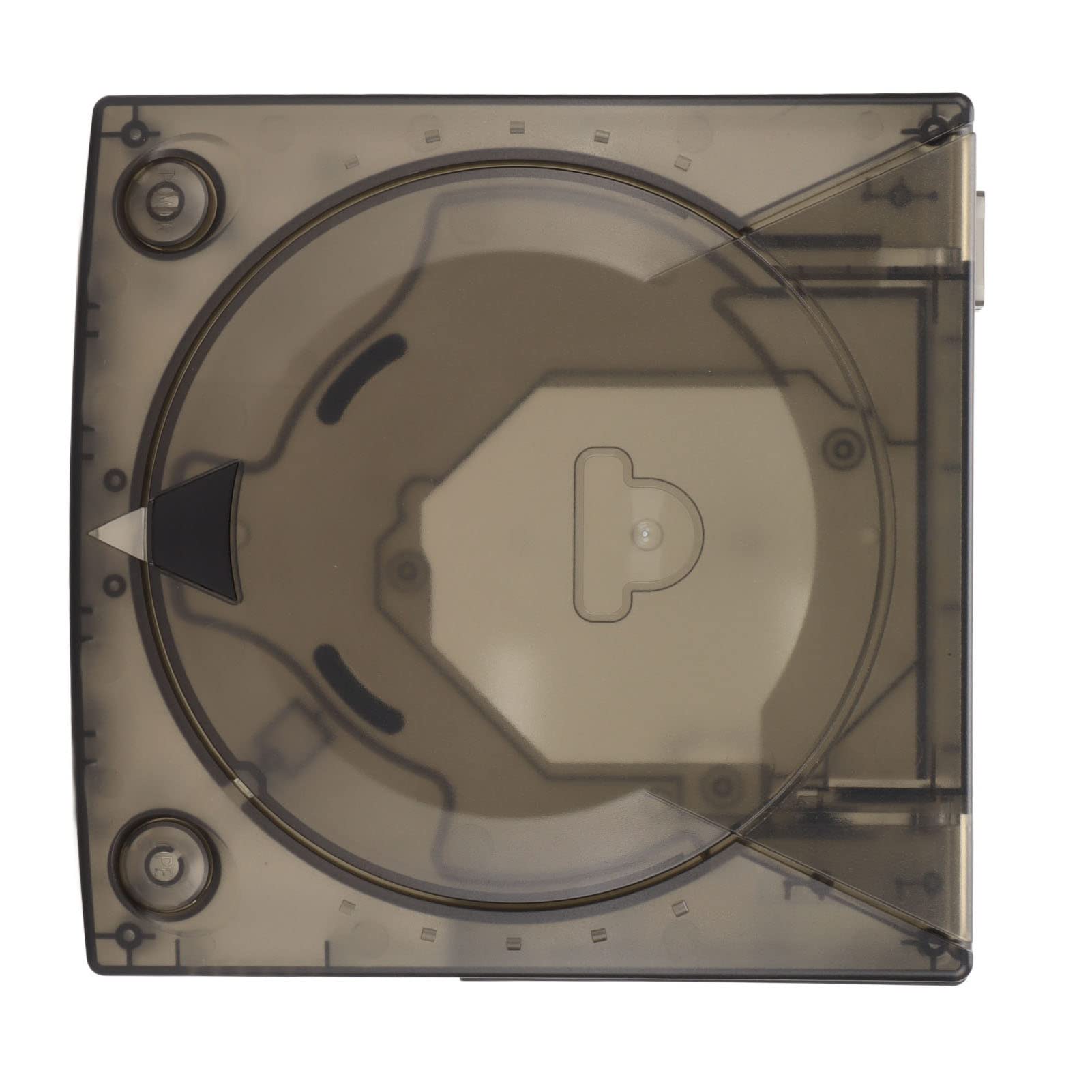 Cuifati Housing Shell,Plastic Housing Shell Translucent Shock Absorbing Scratch Resistant Game Console Box for SEGA Dreamcast DC