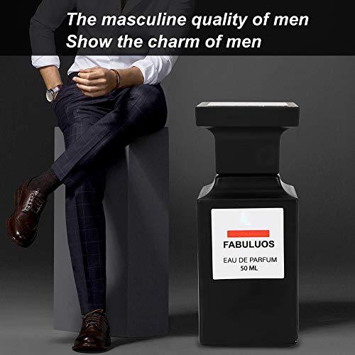 Male Perfume Fragrance, Eau de Parfum, 50ml Men Perfume Spray Perfume Long Lasting Light Fragrance Body Perfume for Male, Long Lasting Scent