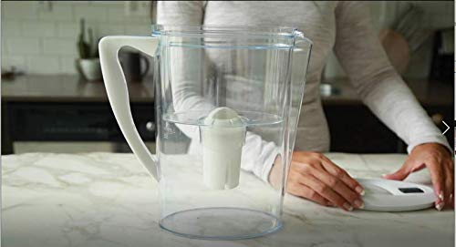 Fil₂R Reusable Replacement Water Filter Bundle with 5 Replacements Compatible with Brita and PUR Water Pitchers