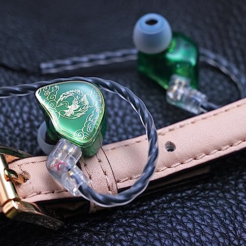 HIFICAT Tangzu WANER SG Jade Green 10mm Dynamic Driver in-Ear Earphone,PET Diaphragm HiFi IEM